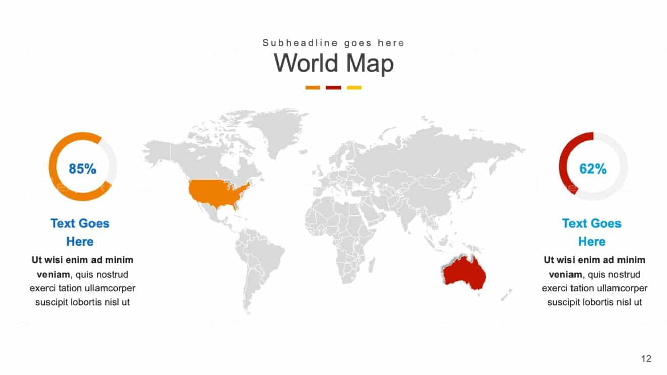 ExpertSlides Country Maps - ExpertSlides