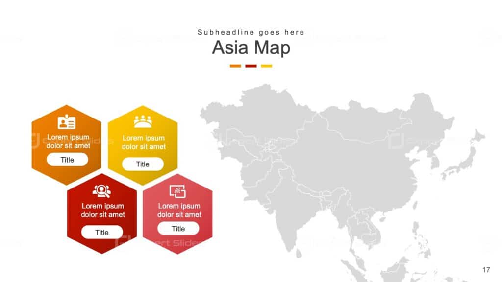 ExpertSlides Country Maps - ExpertSlides
