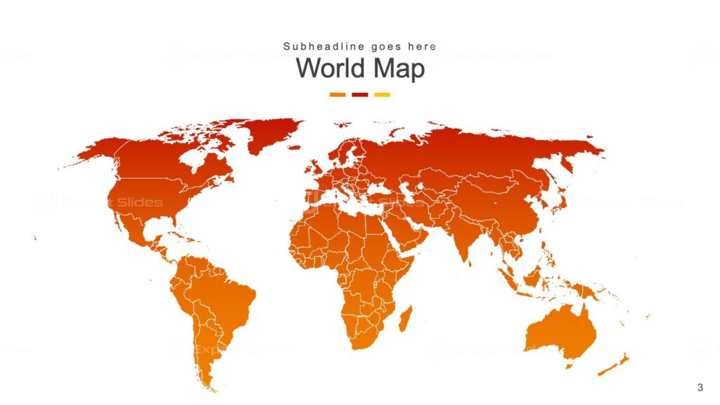 ExpertSlides Country Maps - ExpertSlides