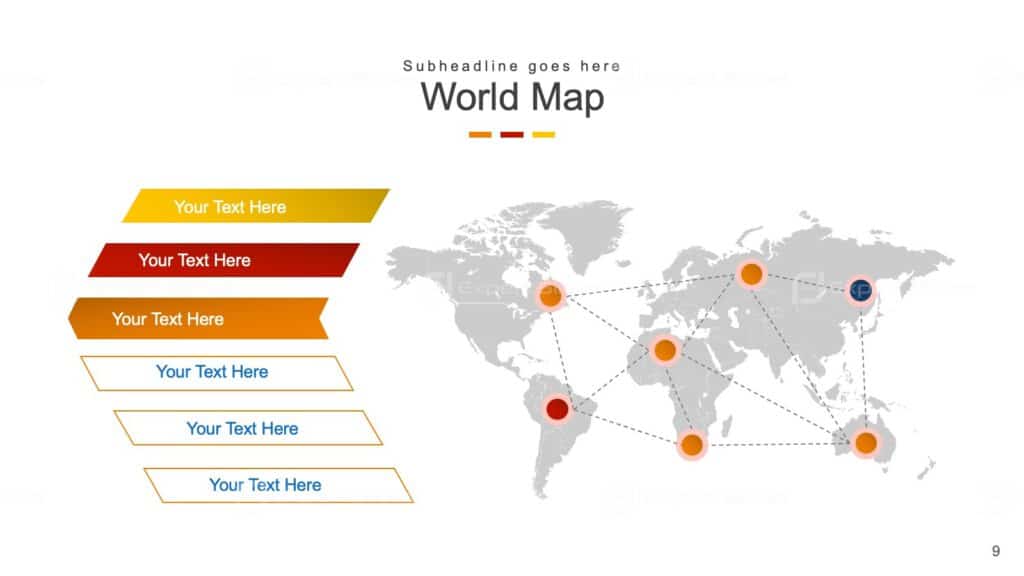 ExpertSlides Country Maps - ExpertSlides