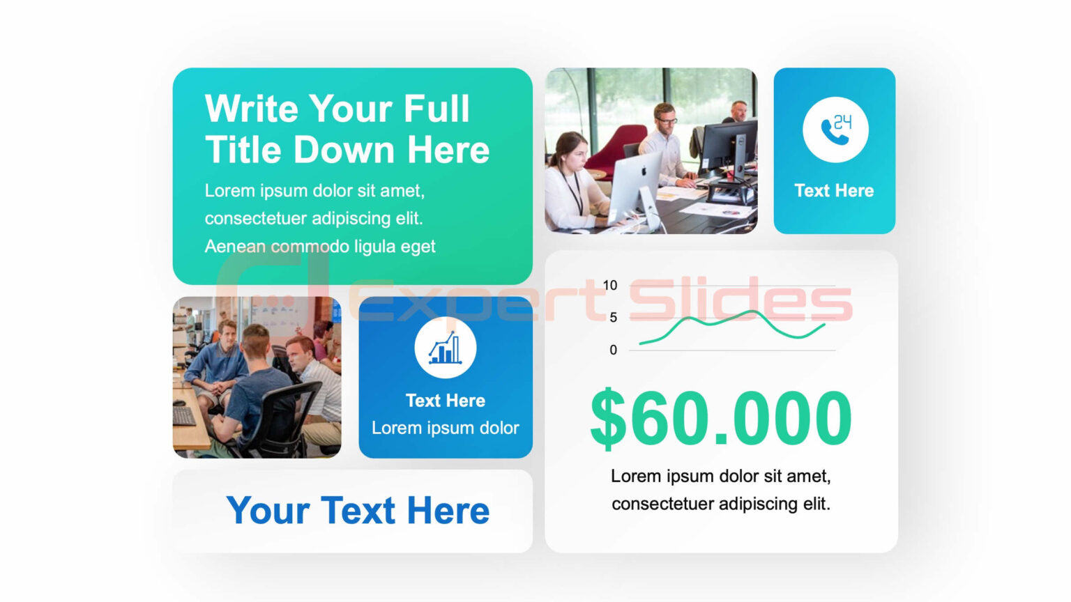 One Slide Presentation - Less Is More