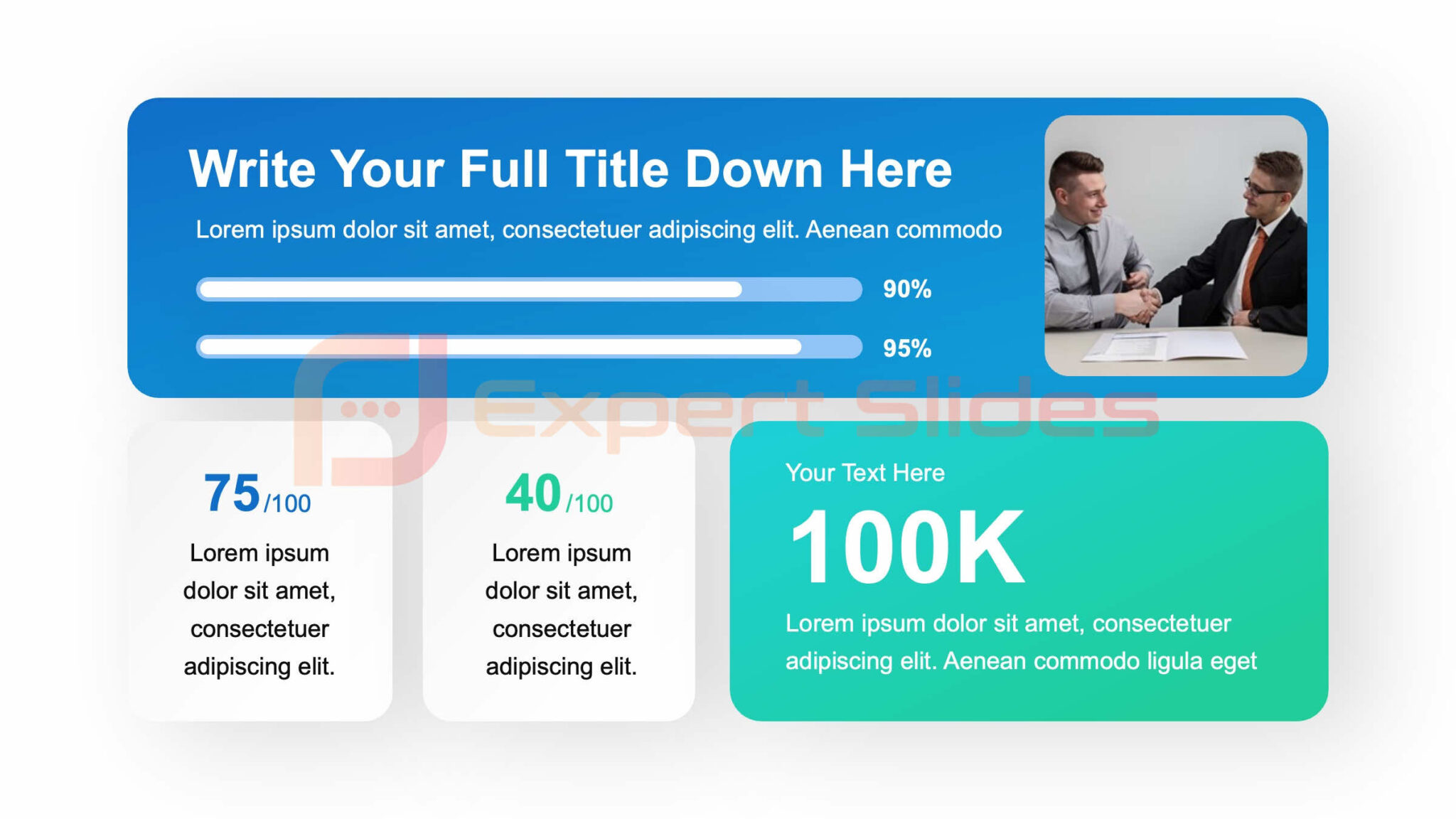 One Slide Presentation - Less Is More