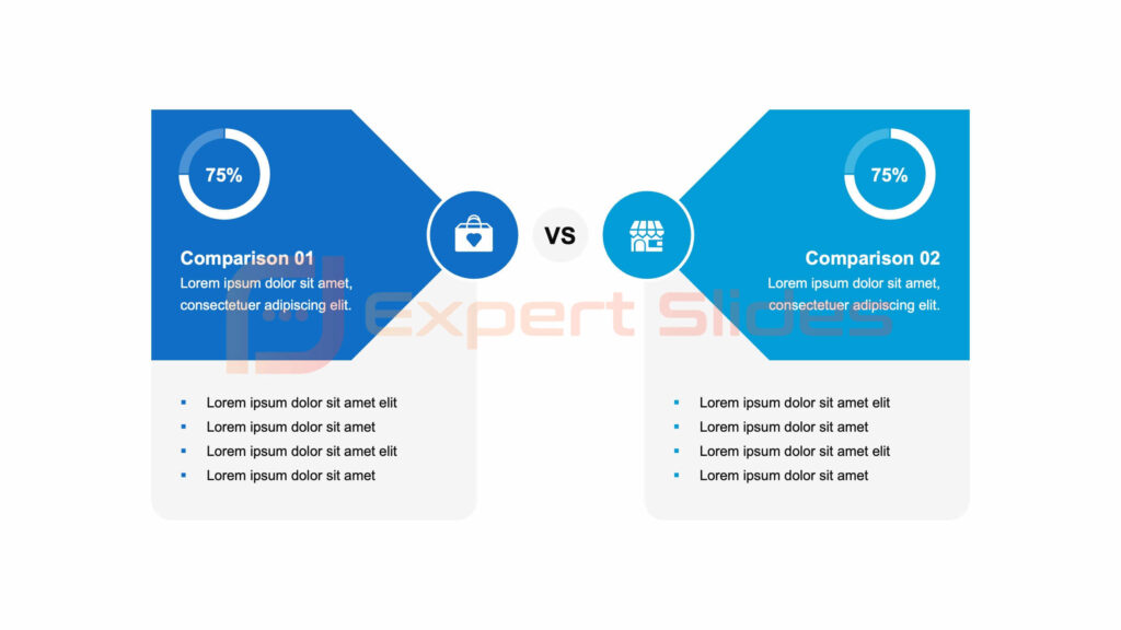 Comparison PowerPoint Templates - ExpertSlides - ExpertSlides