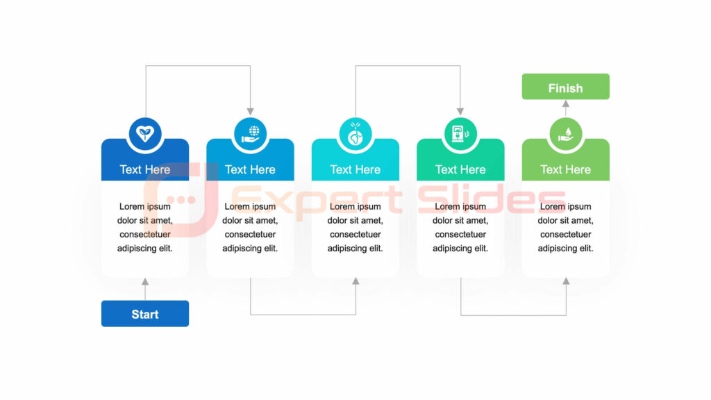 Flowchart PowerPoint Templates - ExpertSlides - ExpertSlides