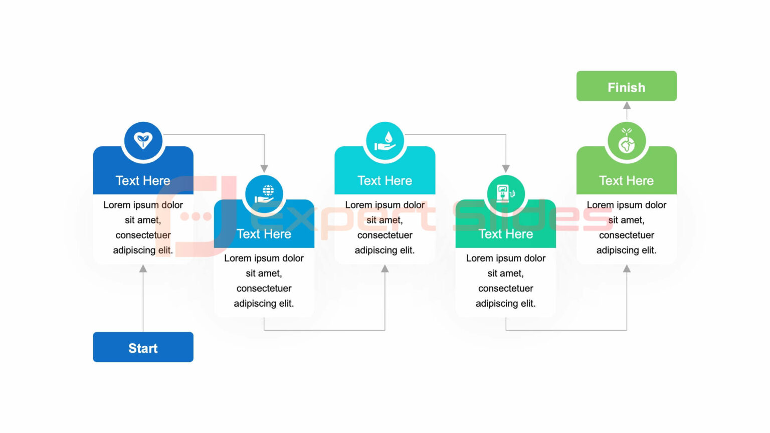 Flowchart Powerpoint Templates Expertslides Expertslides 