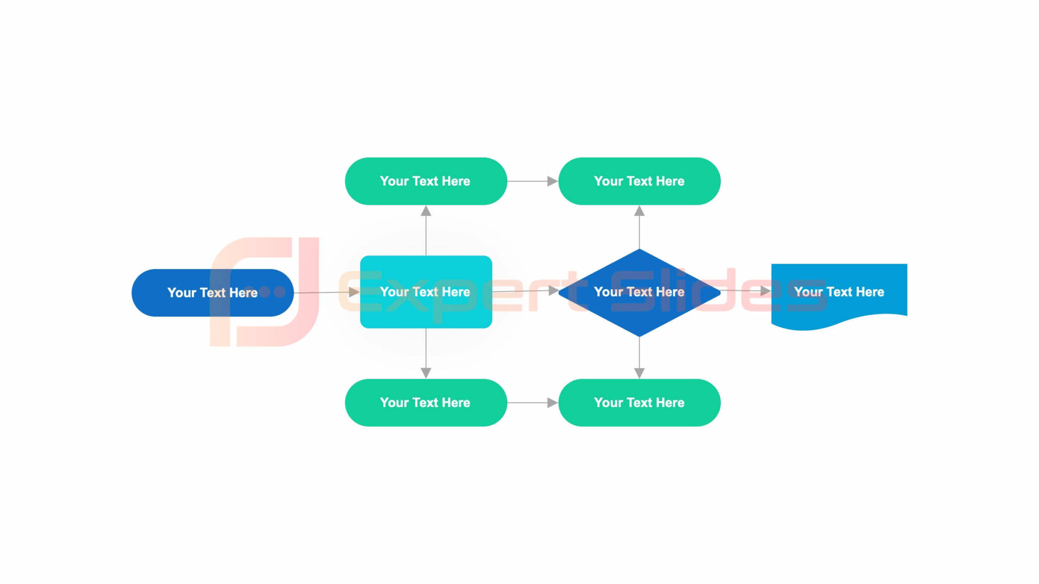 Flowchart PowerPoint Templates - ExpertSlides - ExpertSlides