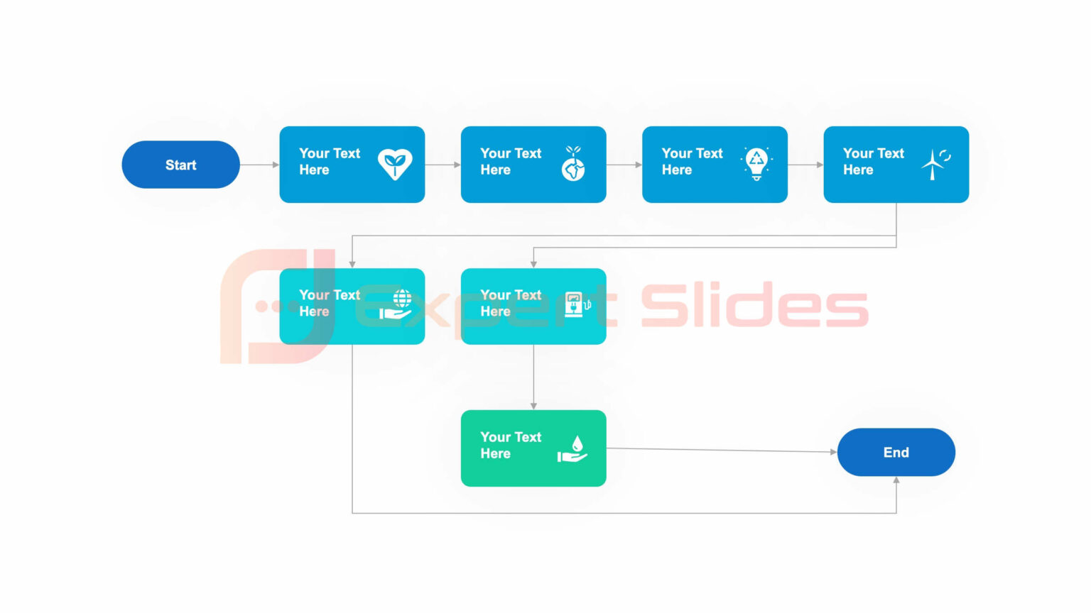 Flowchart PowerPoint Templates - ExpertSlides - ExpertSlides