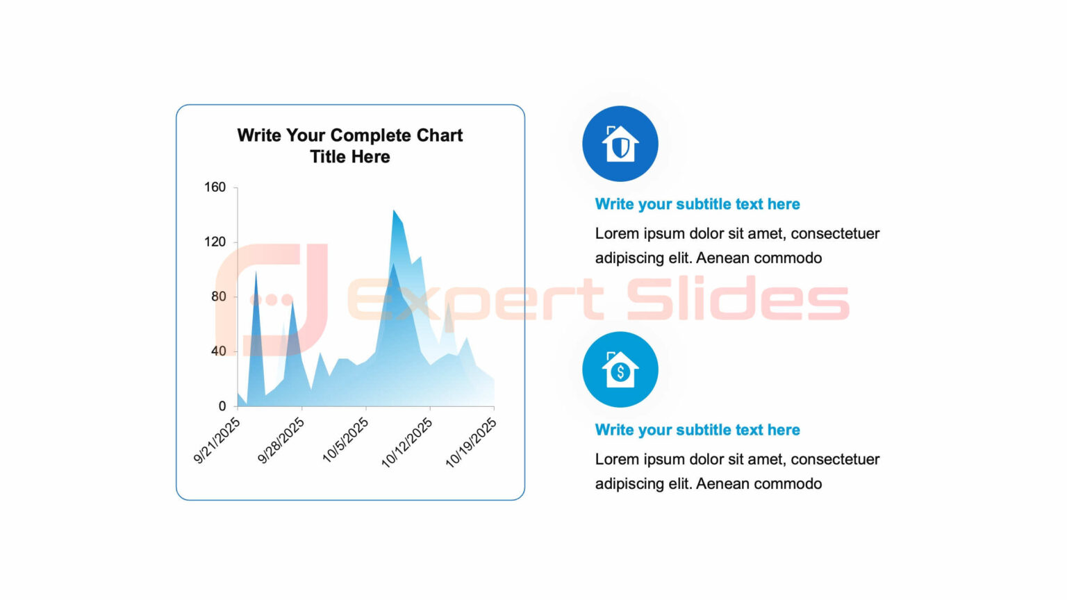 Line Charts PowerPoint Templates - ExpertSlides - ExpertSlides