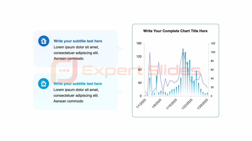 Line Charts PowerPoint Templates - ExpertSlides - ExpertSlides