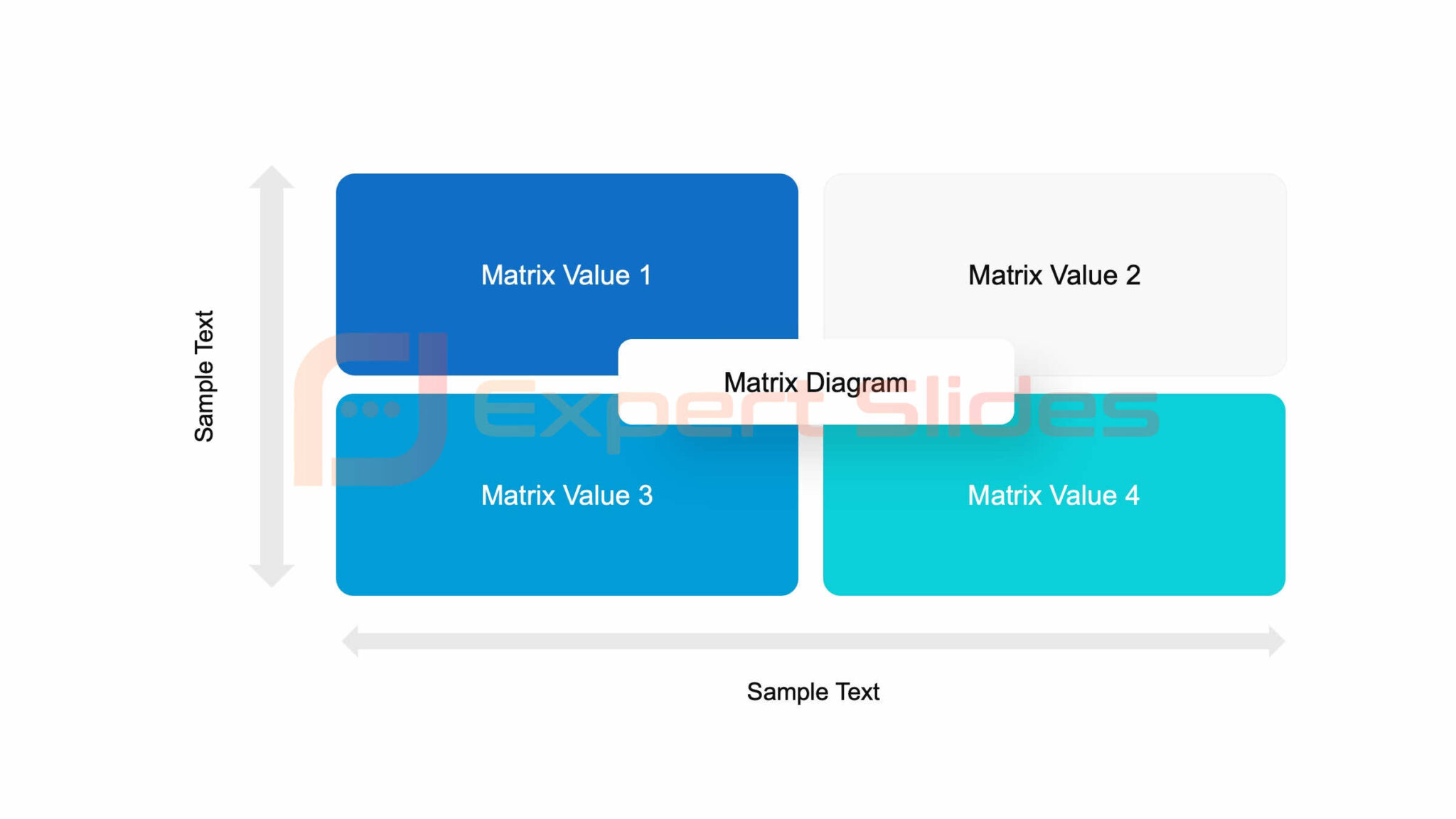 Matrix Chart PowerPoint Templates - ExpertSlides - ExpertSlides