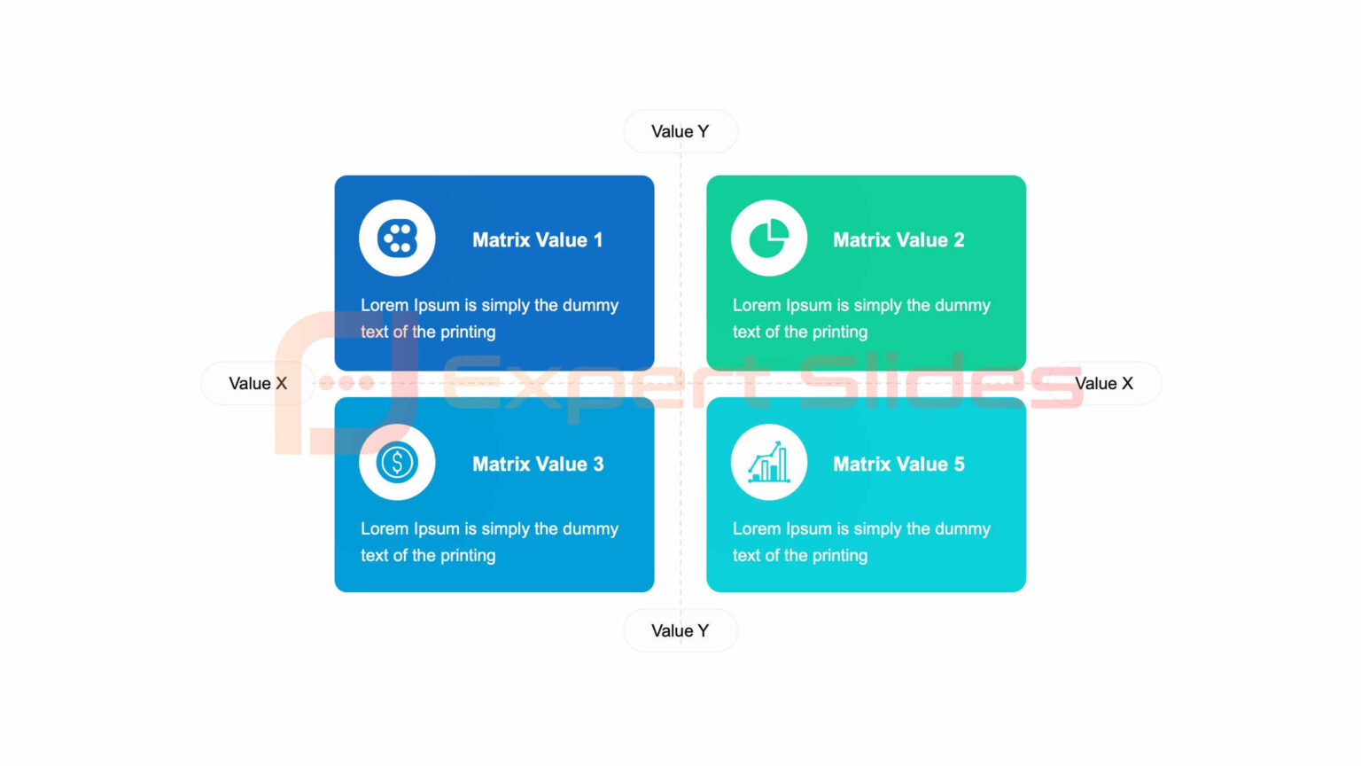 Matrix Chart PowerPoint Templates - ExpertSlides - ExpertSlides