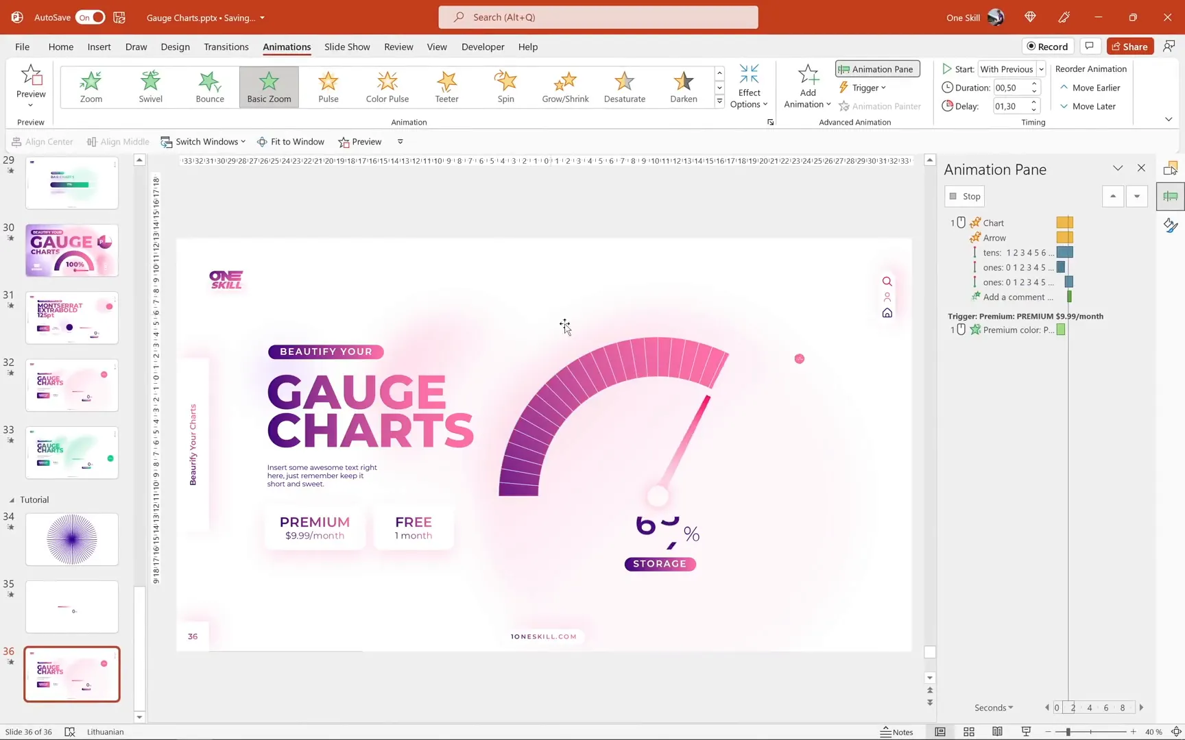 Excel Chart Animation in PowerPoint: Create Stunning Animated ...