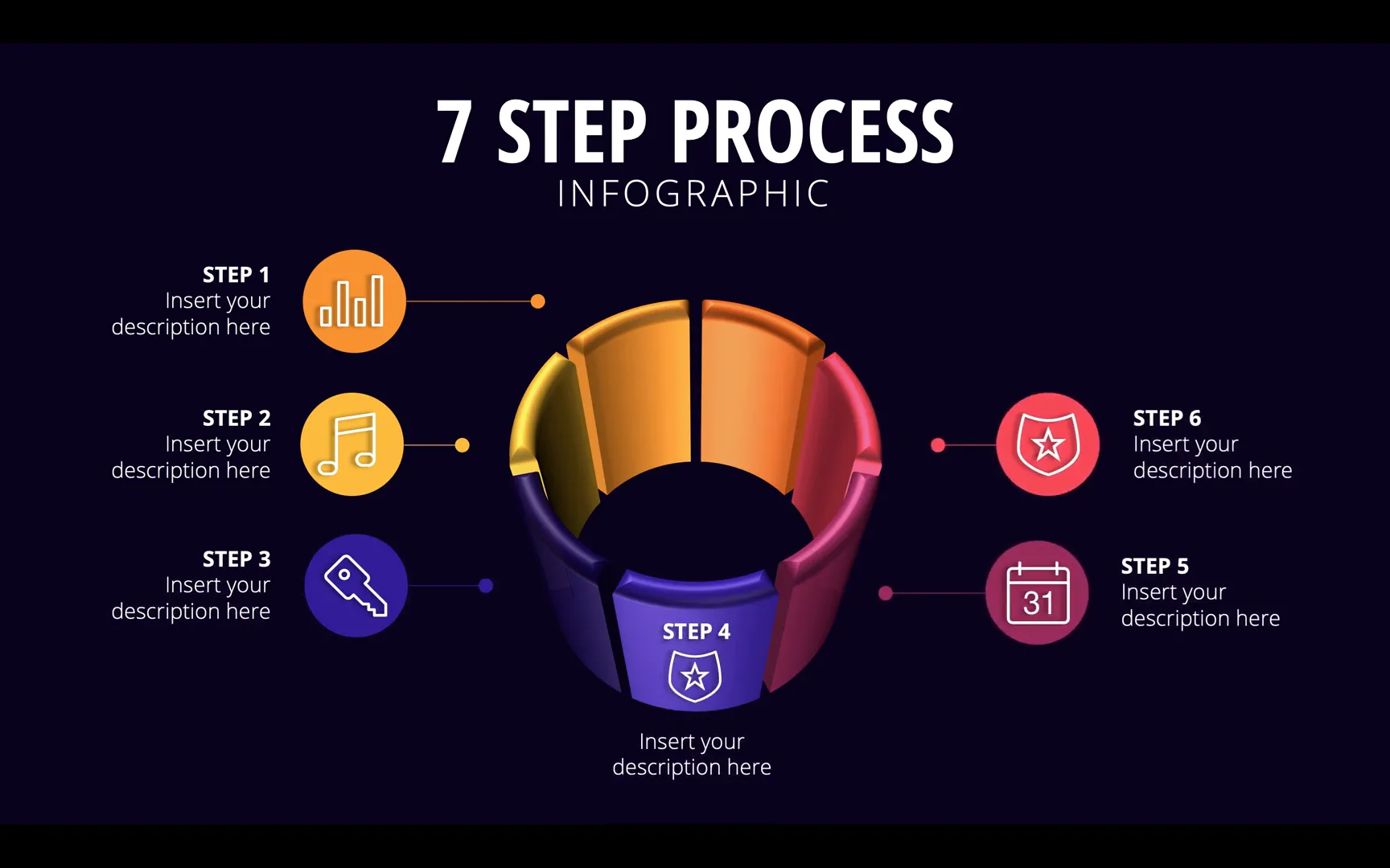 How to Create 🔥 7 Step Infographic 🔥 in PowerPoint - ExpertSlides
