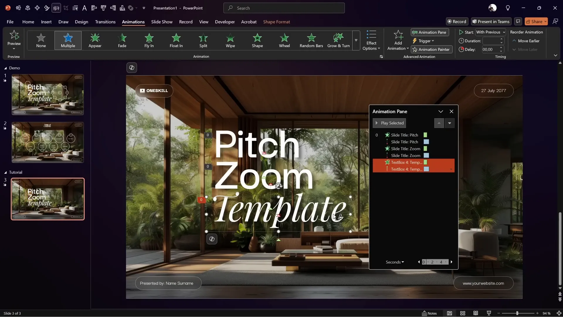 PowerPoint Animation: Create Stunning Title Slides and Seamless ...