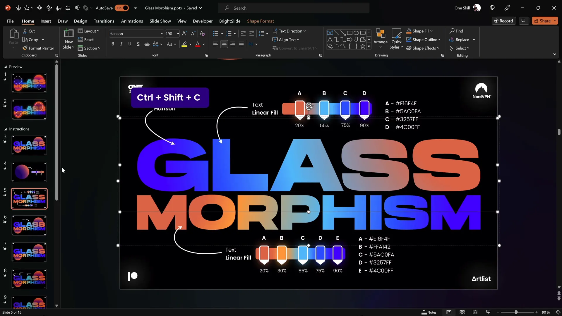 PowerPoint Presentation Skills: Create an Animated Glassmorphic Effect - ExpertSlides