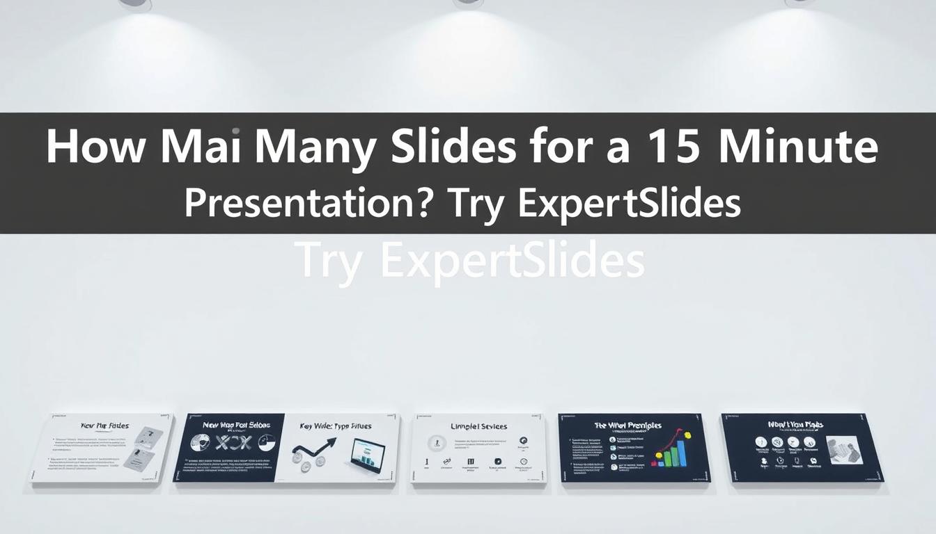 How Many Slides for a 15 Minute Presentation? Try ExpertSlides