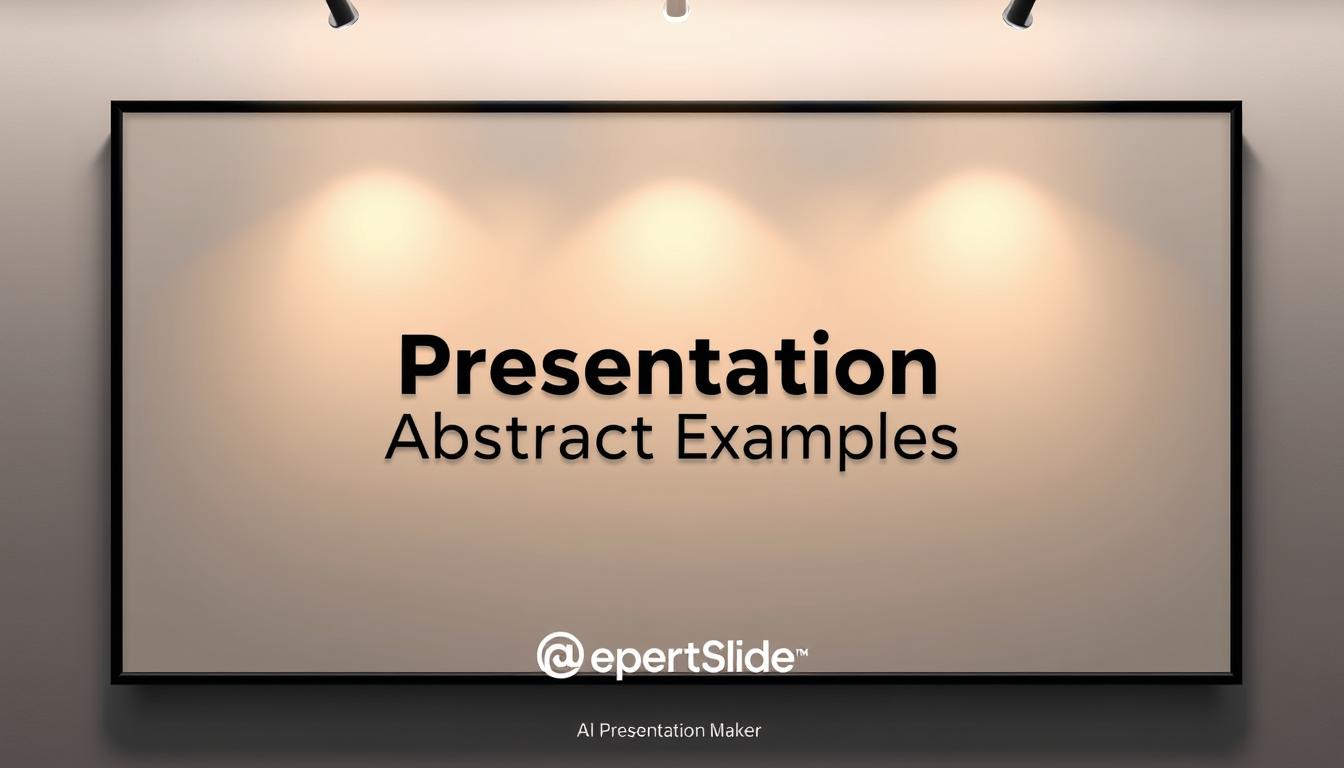Presentation Abstract Examples - ExpertSlides AI Presentation Maker
