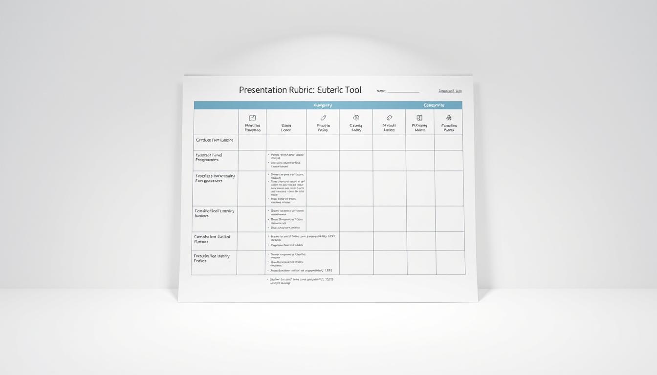 Presentation Rubric High School Made Easy with ExpertSlides AI