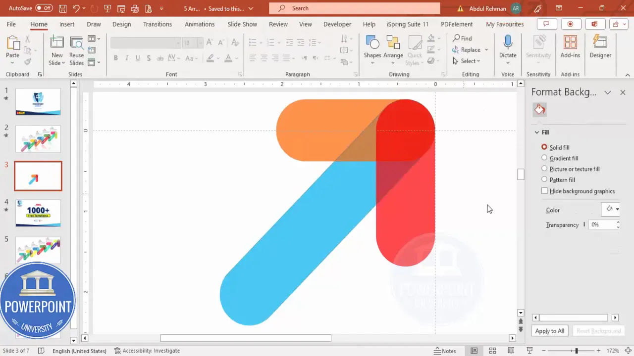 5 Colorful Arrow Slides in PowerPoint: Create 5 Colorful Arrow Slides ...