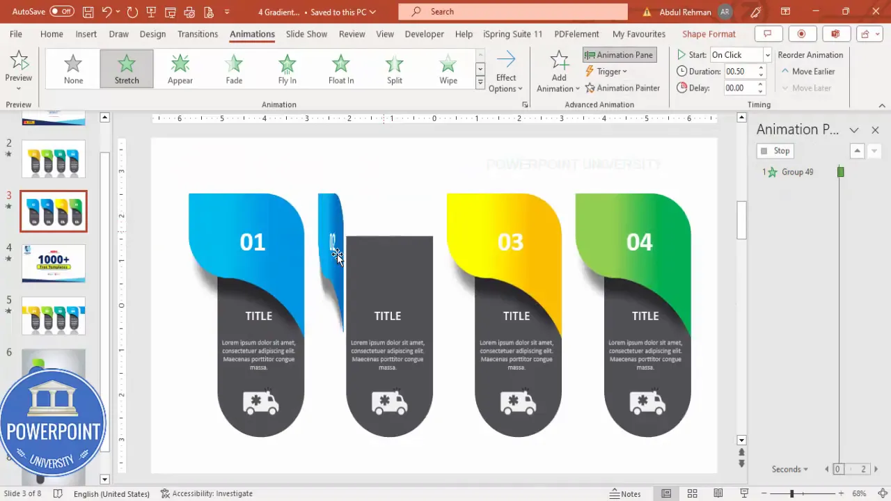 4 Gradient Options Slide in PowerPoint: A Step-by-Step Tutorial - ExpertSlides