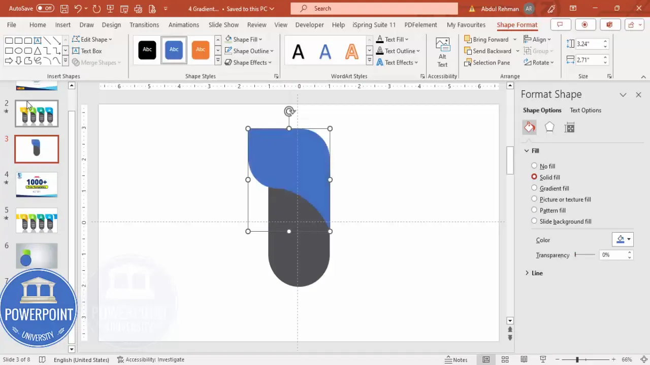 4 Gradient Options Slide in PowerPoint: A Step-by-Step Tutorial ...
