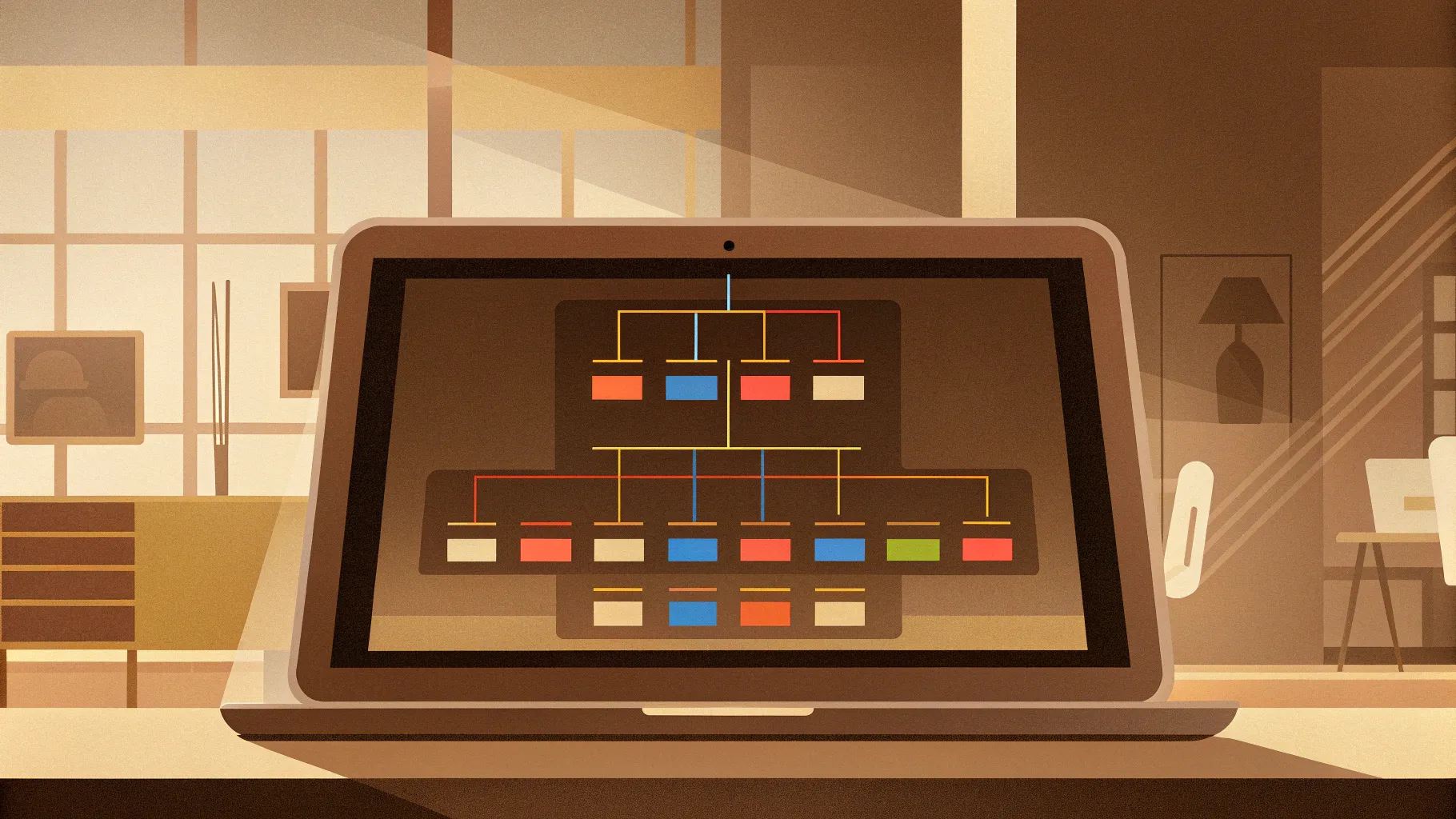 PowerPoint Reusable Org Chart Tutorial: Create Dynamic Organizational ...